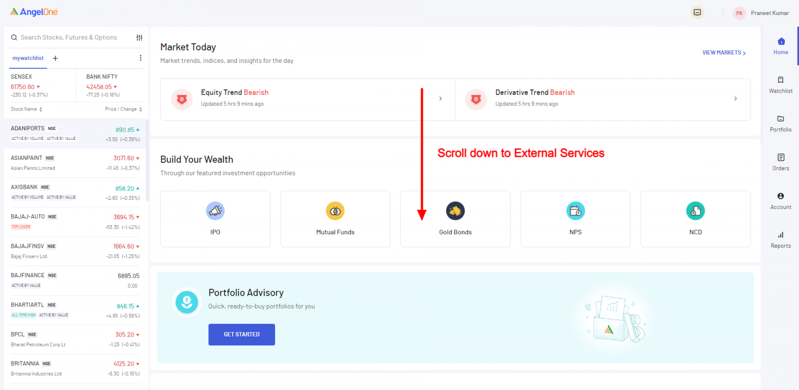 Login Flow: AngelOne - Streak Tech